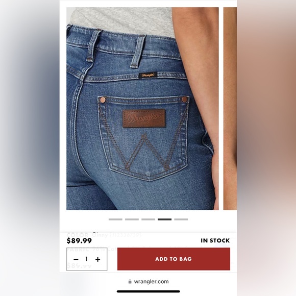 Wrangler | Jeans | Nwt Wrangler Retro High Rise Trumpet Flare Green ...